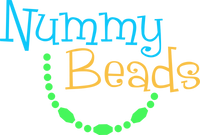 Nummy Beads Nummy Boobs Brown Nipple Boob Teether Toy